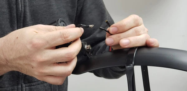 Steps to install front light on fender – Xtracycle